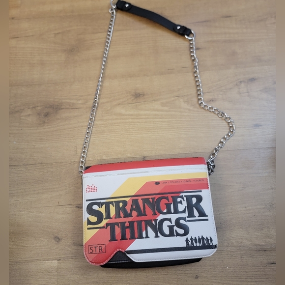Netflix | Bags | Stranger Things Netflix Exclusive Vhs Crossbody Purse ...